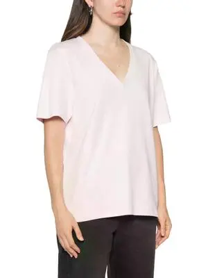 MAISON123 V-neck T-shirt - Pink
