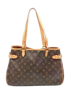 LOUIS VUITTON Monogram Batignolles Horizontal Shoulder Bag - Brown
