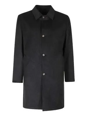 KIRED Reversible Button-fastening Coat - Grey