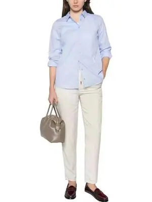 MAISON123 Carla Button-up Shirt - Blue