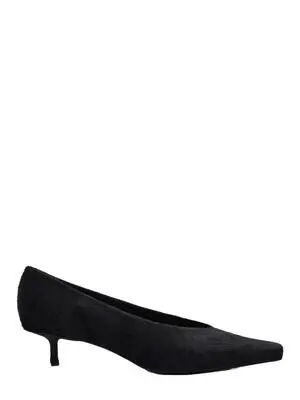 Loulou De Saison Helen Pony-effect Pumps - Black