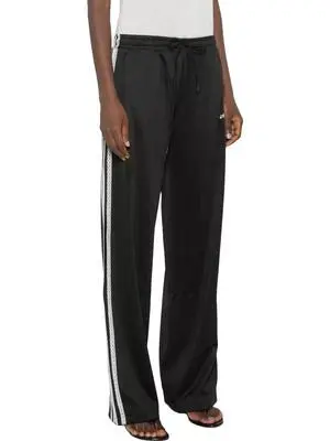 ANIYE BY Sienna Lace-trimmed Track Pants - Black