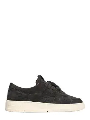 D.a.t.e. Torneo Suede Sneakers With Perforated Detailing And Tassel Accent - Grey