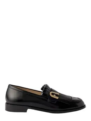 Furla Lidia Loafers - Black
