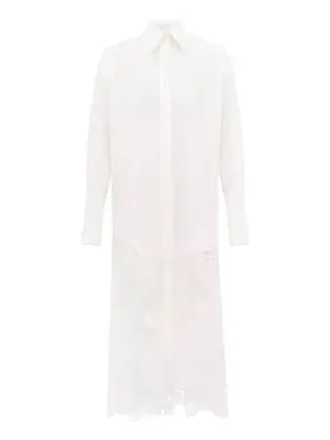 Zimmermann Valiant Lace Tunic Shirt - White