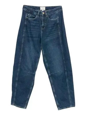 MAISON123 Robinson Panelled Straight-leg Jeans - Blue