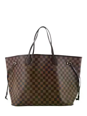 LOUIS VUITTON Neverfull Damier Gm Tote Bag - Brown