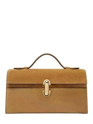Savette Symmetry Pochette Clutch Bag - Brown