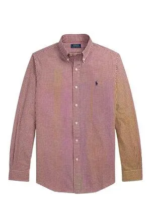 Polo Ralph Lauren Gingham-check Button-down Shirt - Red