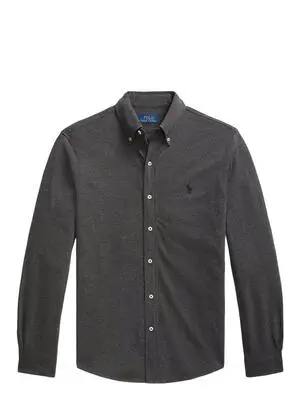 Polo Ralph Lauren Featherweight Mesh Shirt - Grey