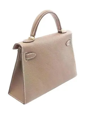 Hermès Mini Kelly 2 Tote Bag - Brown