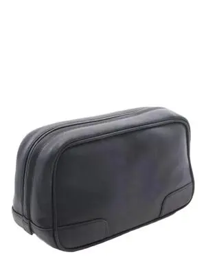 Loewe 2010s Anagram Clutch Bag - Black