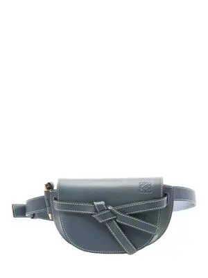 Loewe Leather Belt Bag - Blue