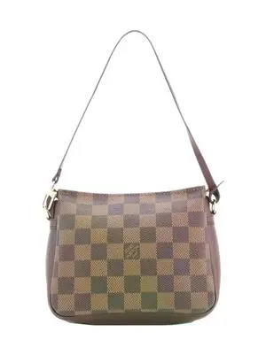 LOUIS VUITTON Trousse Make Up Bag Damier Pouch - Brown