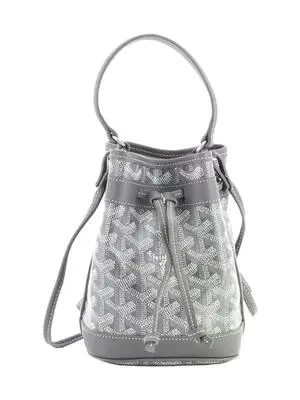 Goyard Petit Flot Mini Bucket Bag - Grey
