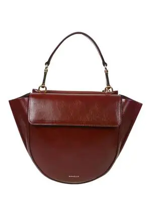 WANDLER Mini Hortensia Leather Tote Bag - Red
