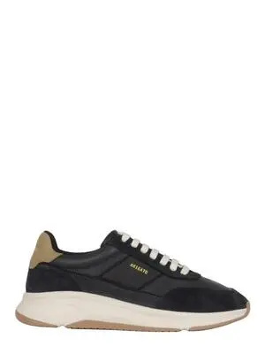 Axel Arigato Axel Arigato Genesis Neo Runner Suede And Leather Sneakers Black