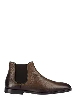 DOUCAL'S Doucal's Deer Skin Chelsea Boots