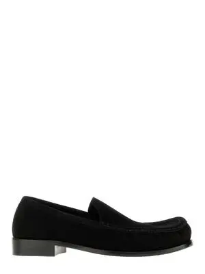 Dries Van Noten Suede Loafers - Black