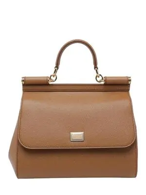 Dolce & Gabbana Top Handle Bag - Brown