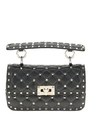 Valentino Garavani Valentino Garavani Rockstud Quilted Nappa Mini Bag Black