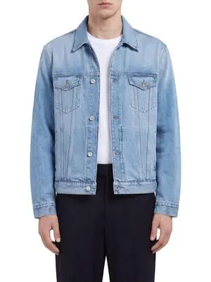 MAISON MARGIELA Denim Jacket - Blue