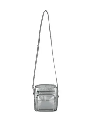 Marhen.j Louis Vegan Leather Cross Body Bag - Silver
