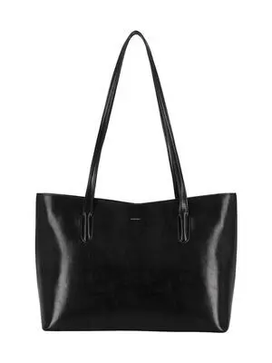 Marhen.j Manhattan V-cut Shoulder Bag - Black