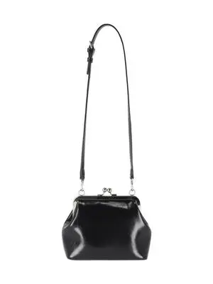 Marhen.j Black / Silver Sally Vegan Leather Black - Black/silver