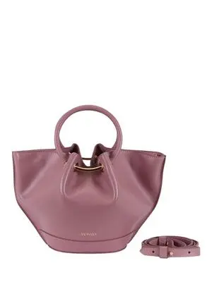 SAONARA BRAND Mini Capazo Bag Rosae Leather - Pink