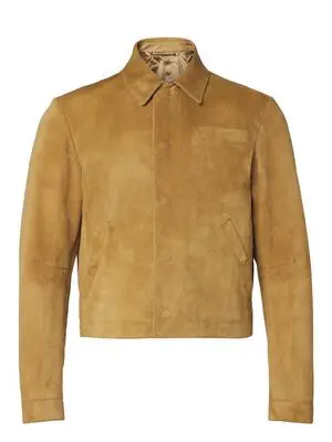 TOM FORD Suede Jacket - Brown