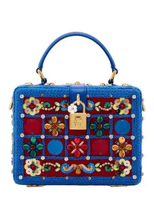 Dolce & Gabbana Dolce Box Beaded Box Bag - Multicoloured