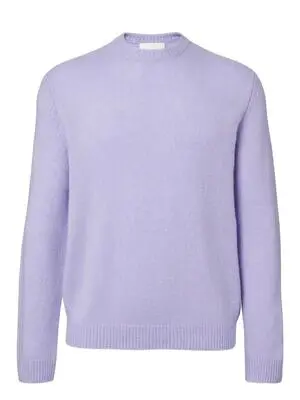 LISA YANG Baxter Cashmere And Silk Crewneck Sweater - Purple
