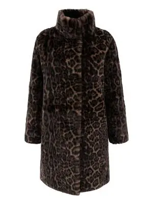 Apparis Blair Leopard Coat - Multi