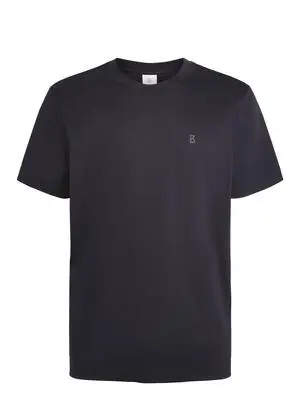 Bogner Cotton Logo Ryan T-shirt - Navy