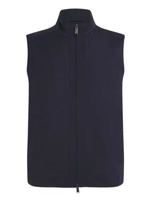 Eton Lana Tech Gilet - Navy