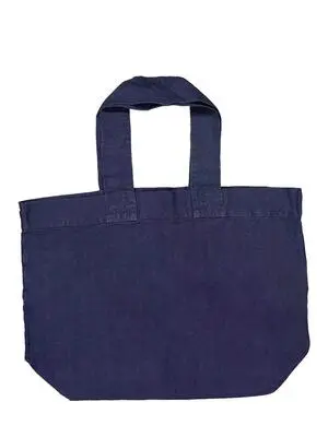 CHARVET EDITIONS Escapade Linen Tote Bag - Blue