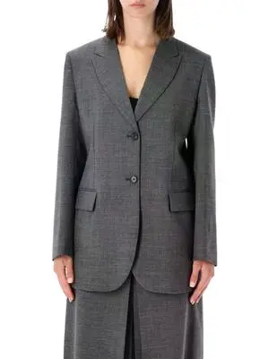 Prada Single-breasted Blazer - Grey