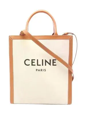 Celine Small Vertical Cabas Satchel - Brown