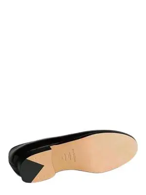 FORTELA Crosby Leather Loafers - Black