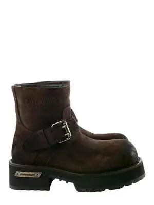 Balenciaga Venom Mini Bootie - Brown