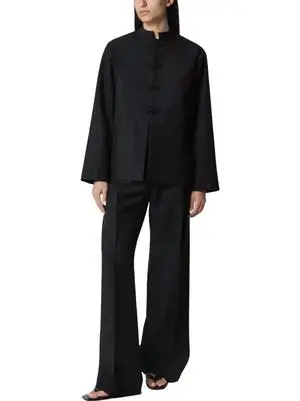 RÓHE Pankou-closure Jacket - Black