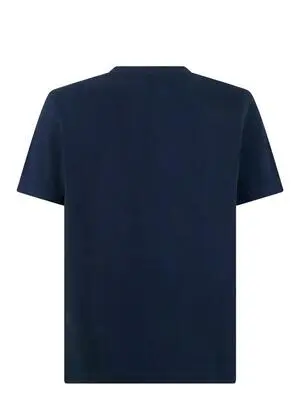 Paul & Shark Logo-print Cotton T-shirt - Blue