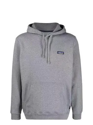 Patagonia Logo-patch Long-sleeved Hoodie - Grey