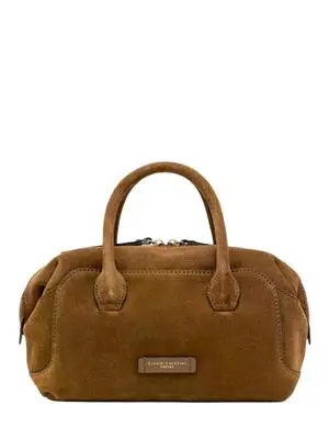 GIANNI CHIARINI Medium Gemma Two-way Tote Bag - Brown