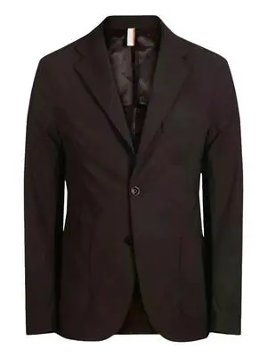 PMDS PREMIUM MOOD DENIM SUPERIOR Louis Single-breasted Notch-lapel Blazer - Brown