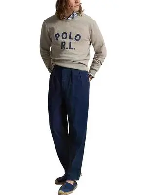 Polo Ralph Lauren Logo-print Cotton Sweatshirt - Grey