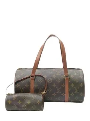 LOUIS VUITTON Papillon Monogram East-west Bag - Brown