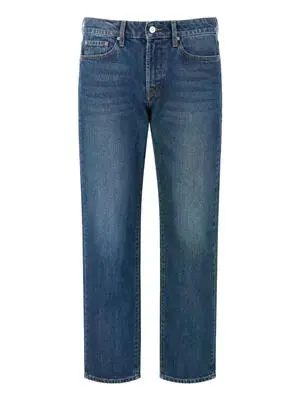 Paul Smith Organic Authentic Straight-leg Jeans - Blue