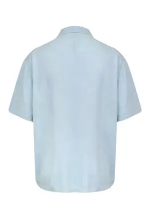 Kenzo Signature-embroidered Polo Shirt - Blue